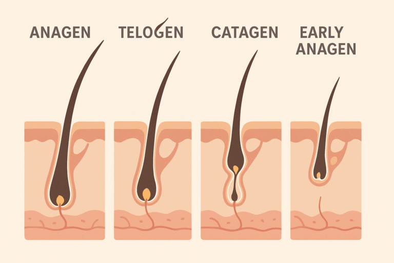 The Hair Growth Cycle Explained: Stages, Tips & Treatments